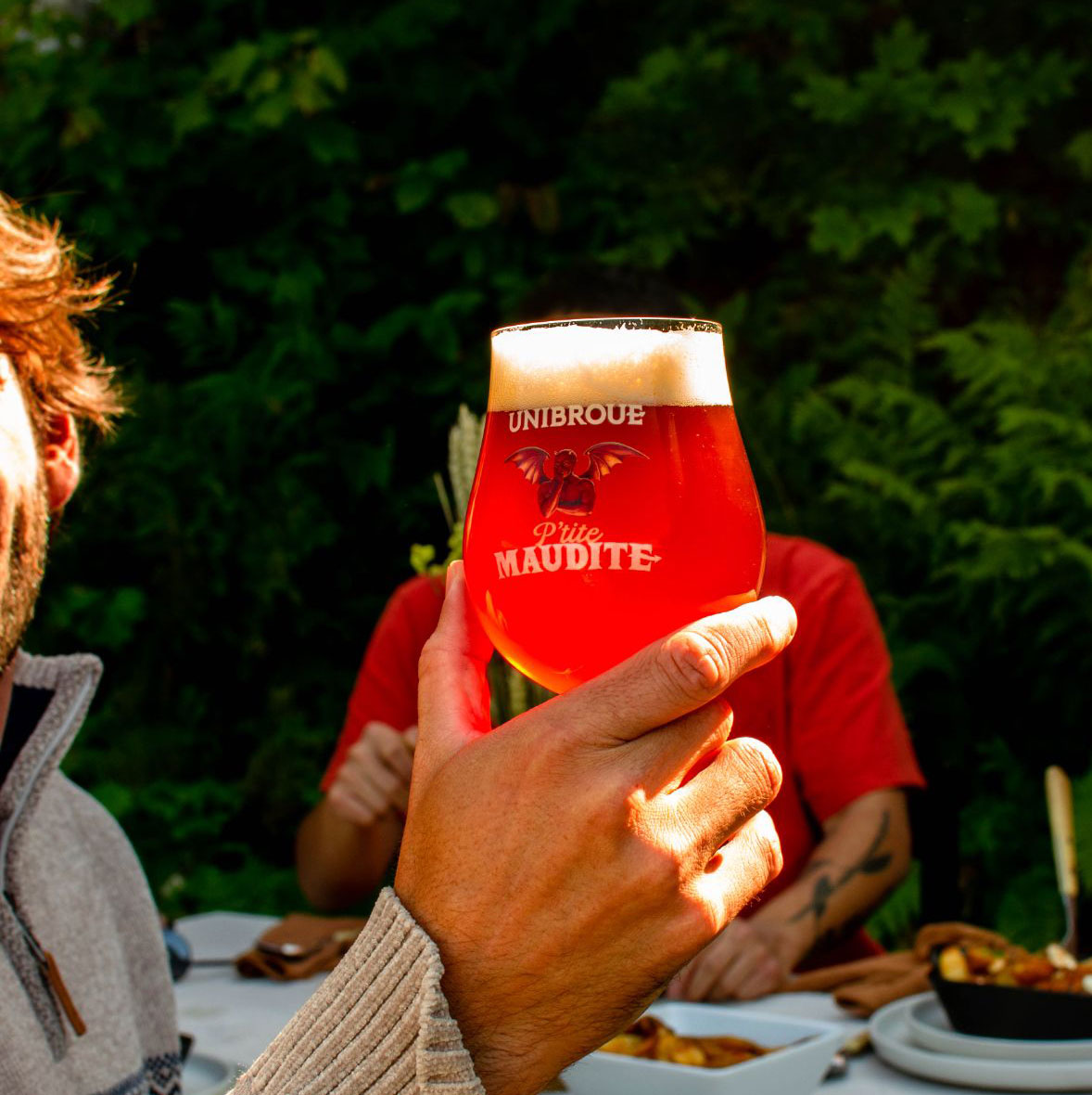 Unibroue P'tite Maudite 16oz beer glass – La boutique officielle Unibroue
